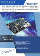 EPIC CPUボード PERFECTRON OXY5622A 製品カタログ 製品カタログ | カタログ | サンテックス - Powered by イプロス