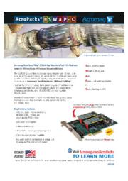 Acromag社 SWAP-cを実現した『Acropack』 ティー・ピー・ティー | イプロスものづくり