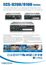 【新製品】M12コネクタ対応＋1 PCI/PCIe x16拡張タイプ堅牢な組込みPC ECS-9200/9100シリーズのご案内 製品カタログ ...