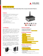 IoTゲートウェイ MXE-210シリーズ 仕様書 ADLINKジャパン | イプロスものづくり
