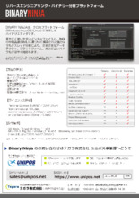 バイナリ解析ツール『Binary Ninja』 製品カタログ テガラ | イプロスものづくり