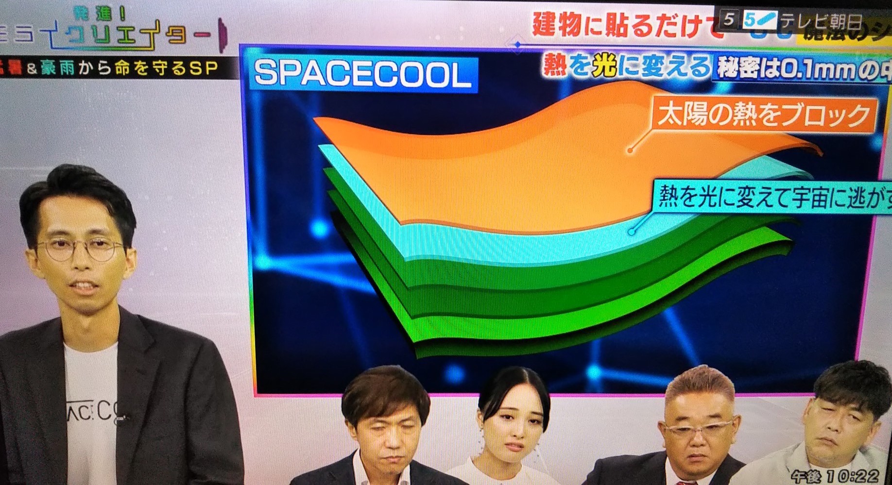 SPACECOOLがテレビで紹介されました！ | 豊田汽缶株式会社 | ニュース | イプロスものづくり