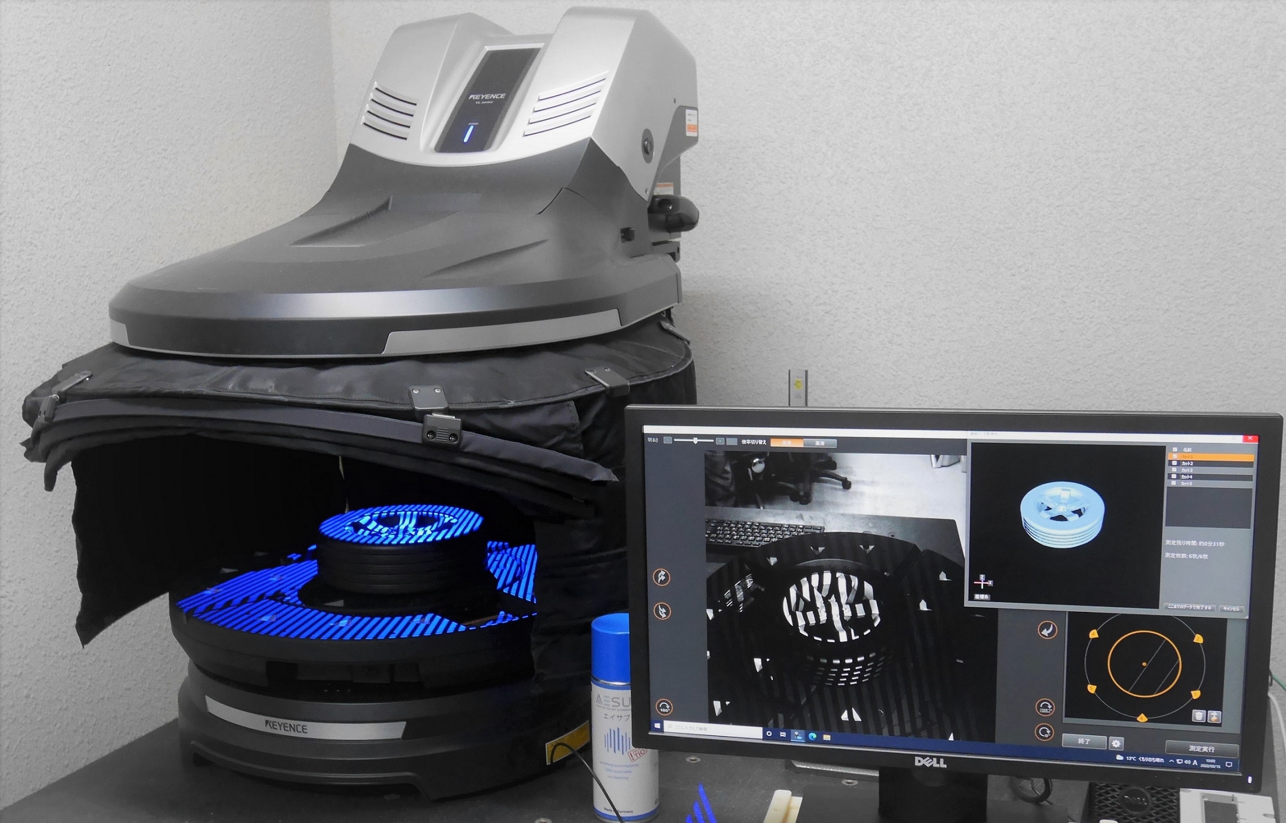 非接触式 3Dスキャナ型三次元測定機VL-500を導入しました。 | 株式会社プラメリーデザイン | ニュース | イプロスものづくり