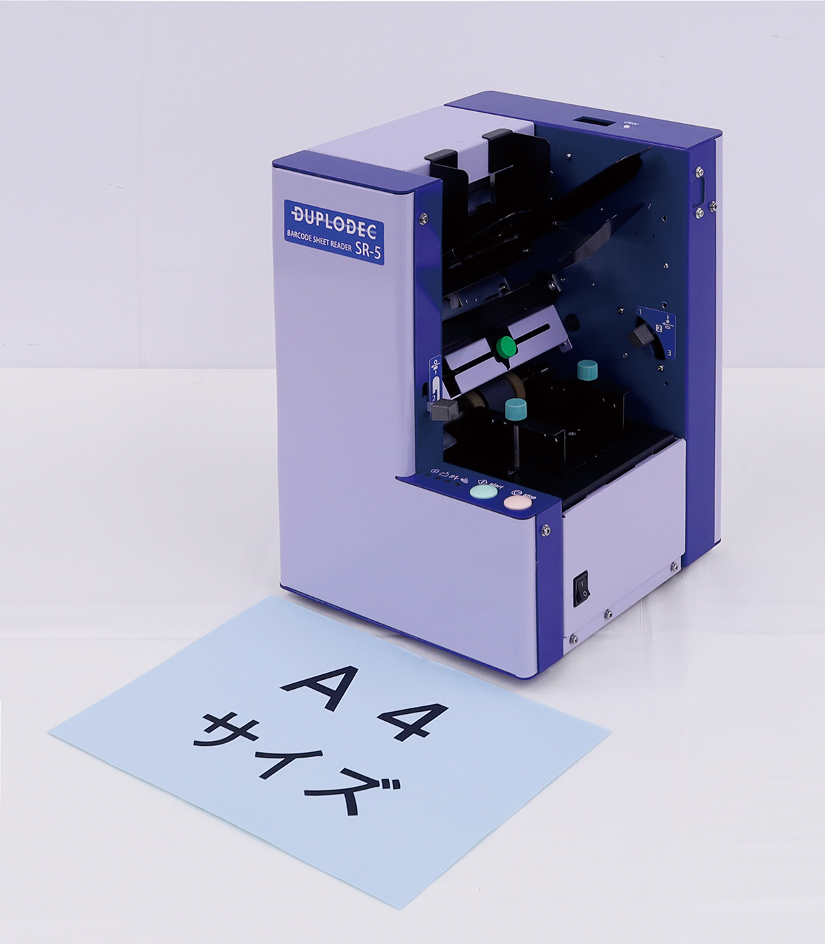 バーコード・二次元コードを高速読み取り、小型シートリーダーSR-5 | DUPLODEC株式会社 - Powered by イプロス
