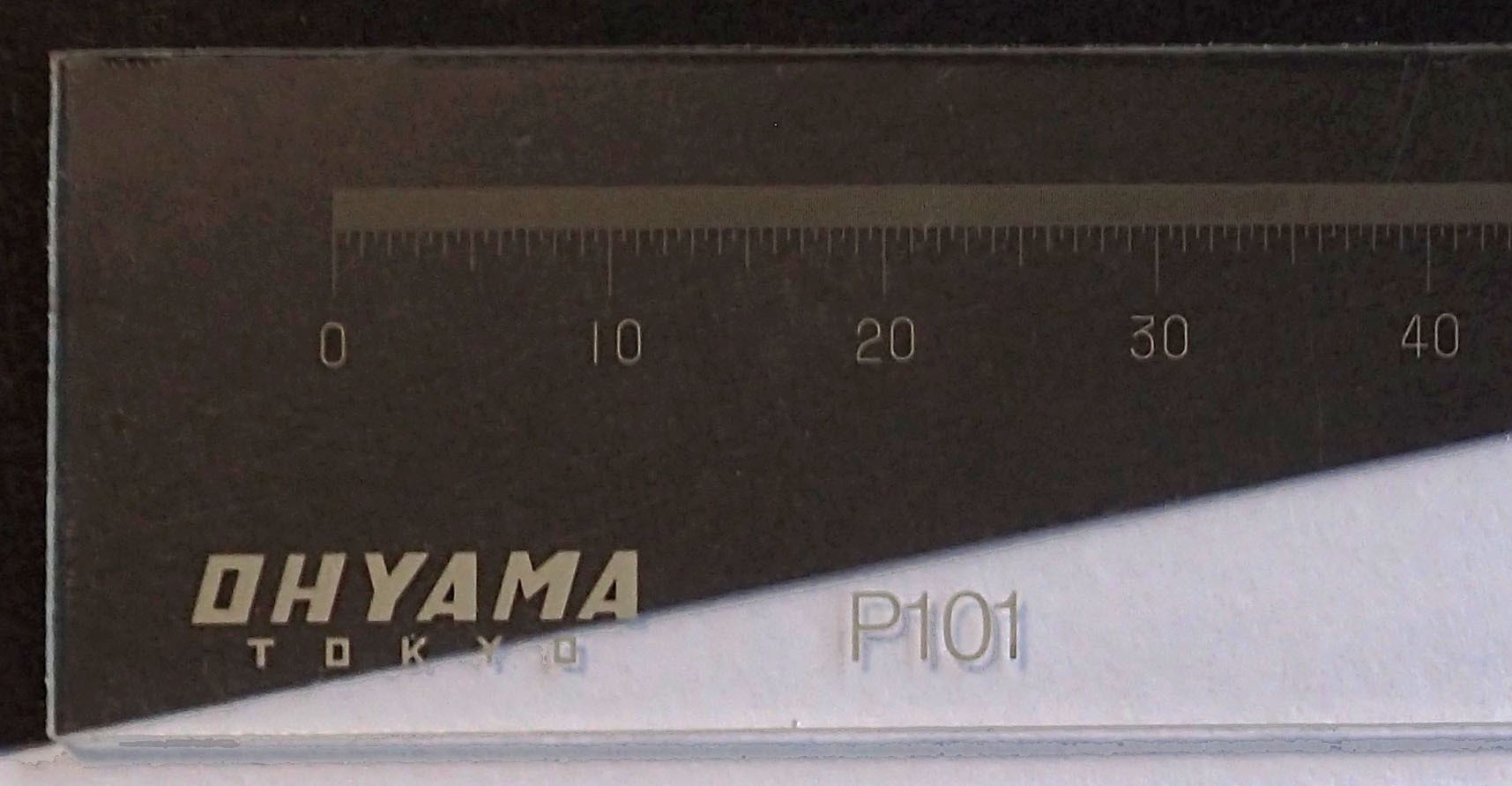 0.1mmピッチ 精密フィルムスケール 大山光学 | イプロスものづくり
