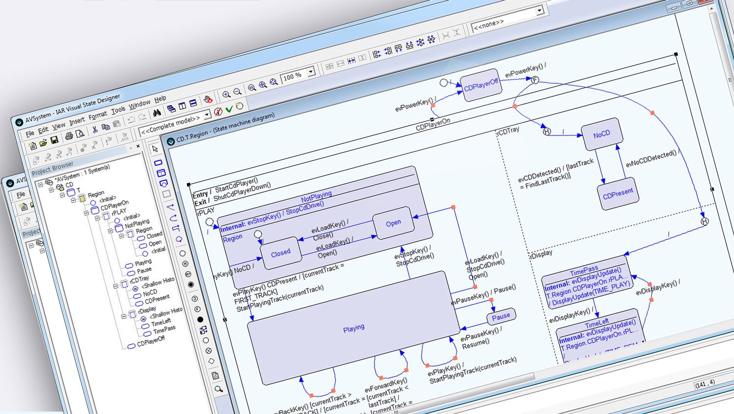 モデリング開発ツール IAR Visual State IARシステムズ | イプロスものづくり
