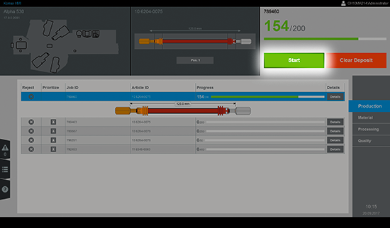Komax HMI ソフトウェア ＆ ネットワーキング Komax Japan | イプロスものづくり