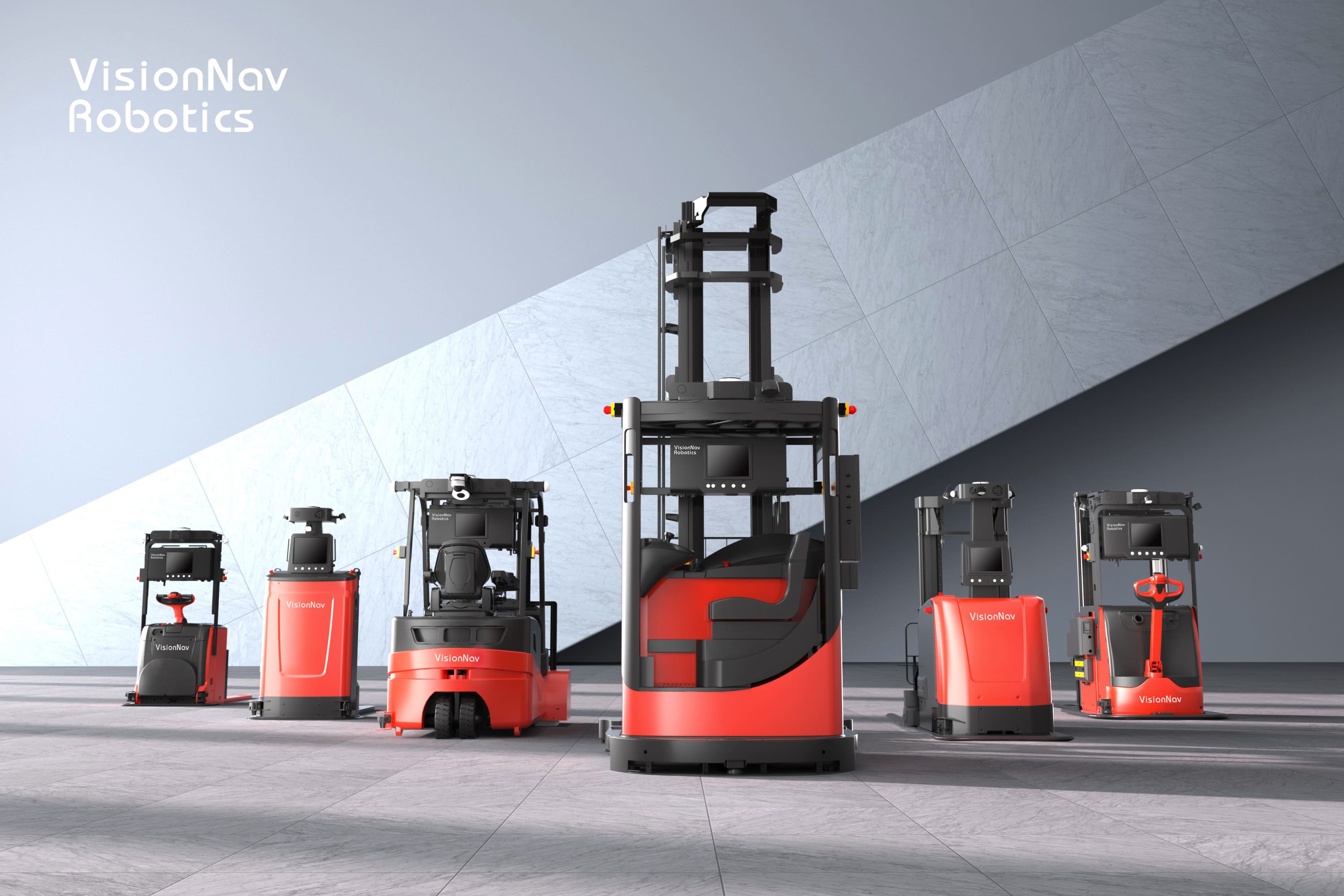 無人フォークリフト（AGF）『ショールームの見学予約』 VisionNav Robotics Japan | イプロスものづくり