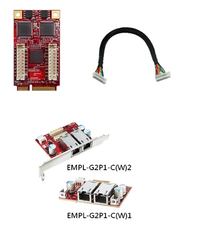 mPCIe-PoE×2変換アダプタ【EMPL-G2P1-PIN】 V-net AAEON | イプロスものづくり
