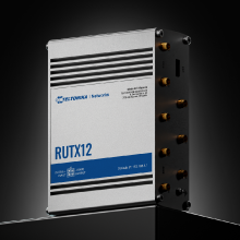 産業用デュアル 4G LTE（CAT6）ルーター「RUTX12」 テルトニカ・ネットワークス | イプロスものづくり