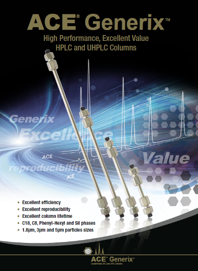 HPLC／UHPLC用シリカ系カラム『ACE Generix』 トムシック | イプロスものづくり