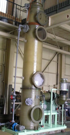 高効率コンパクト一体型スクラバー 「EHCUシリーズ」 イーテクノ | イプロスものづくり