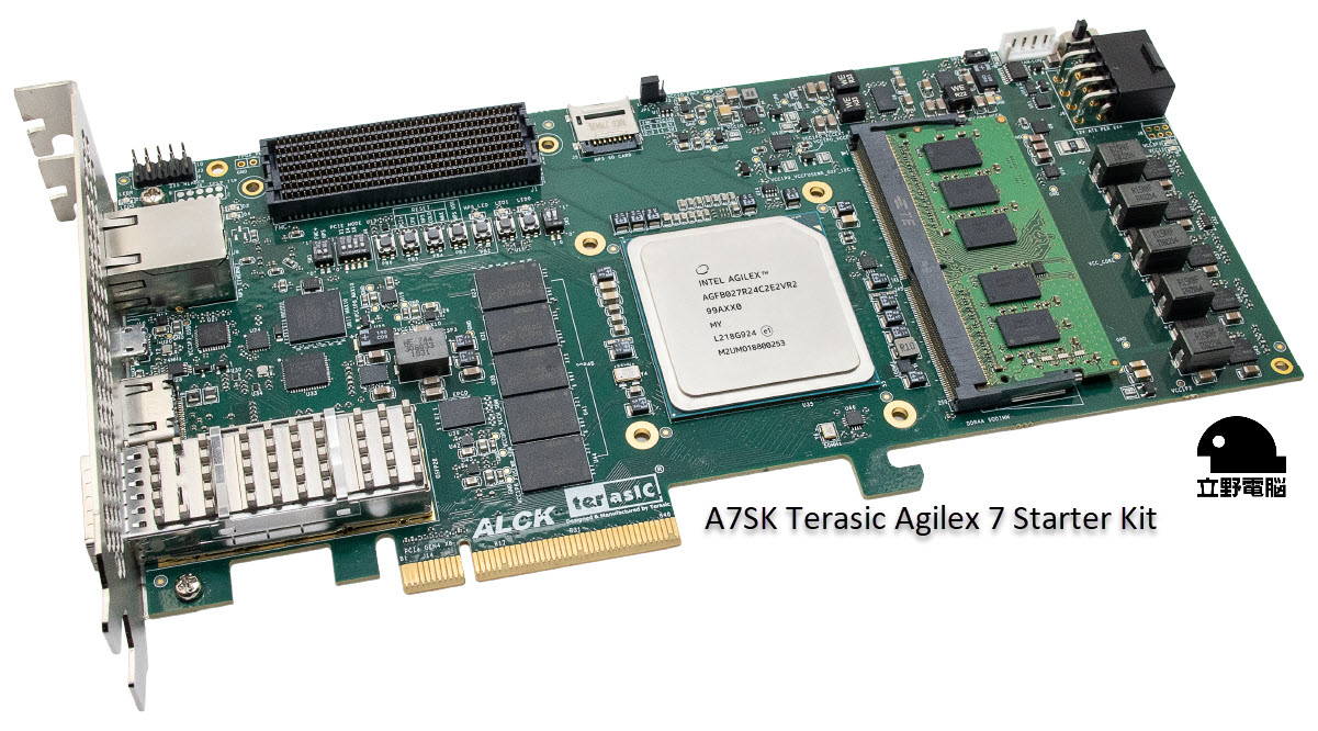 Agilex 7 FPGA Starter Kit A7SK 立野電脳 | イプロスものづくり