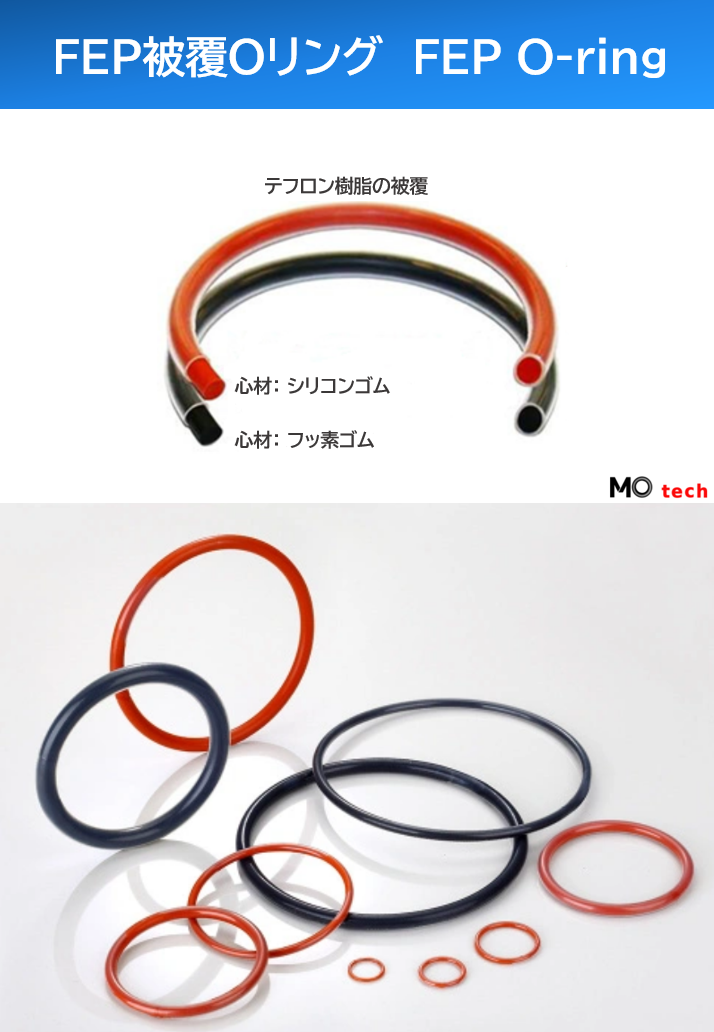 FEP被覆Oリング (FEP O-ring) エム・オー・テック | イプロスものづくり