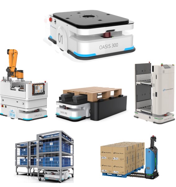 構内物流を自動化 Standard Robots AMR/AGV 第一実業 | イプロスものづくり