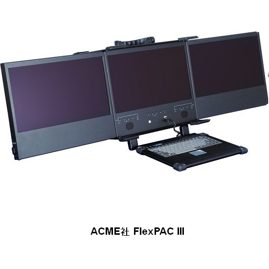 ACME社 3画面ポータブルPC FlexPAC III ナセル | イプロスものづくり