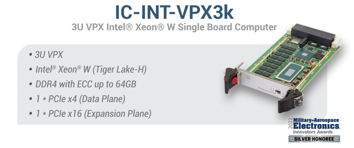 3U VPX IC-INT-VPX3k Xeon W 搭載SBC アスコット | イプロスものづくり