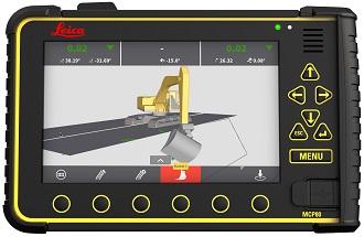 ICTバックホウ用3DMG『Leica iCON iXE3』 ライカジオシステムズ | イプロスものづくり