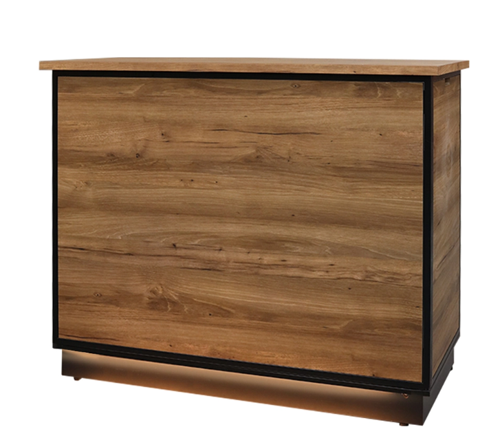 【什器レンタル】ブラックフレーム カウンター W1200 アディスミューズ | イプロスものづくり