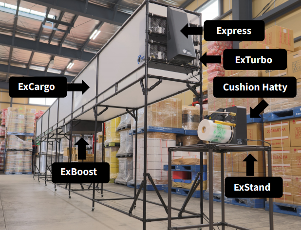 エアー緩衝材デリバリーシステム 司化成工業 | イプロスものづくり