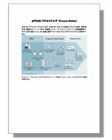【技術資料】gPROMSプロセスビルダ シーメンス プロセス システムズ エンジニアリング / シーメンス PSE | イプロスものづくり